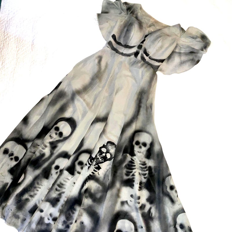 Day of the Dead Dress - Etsy