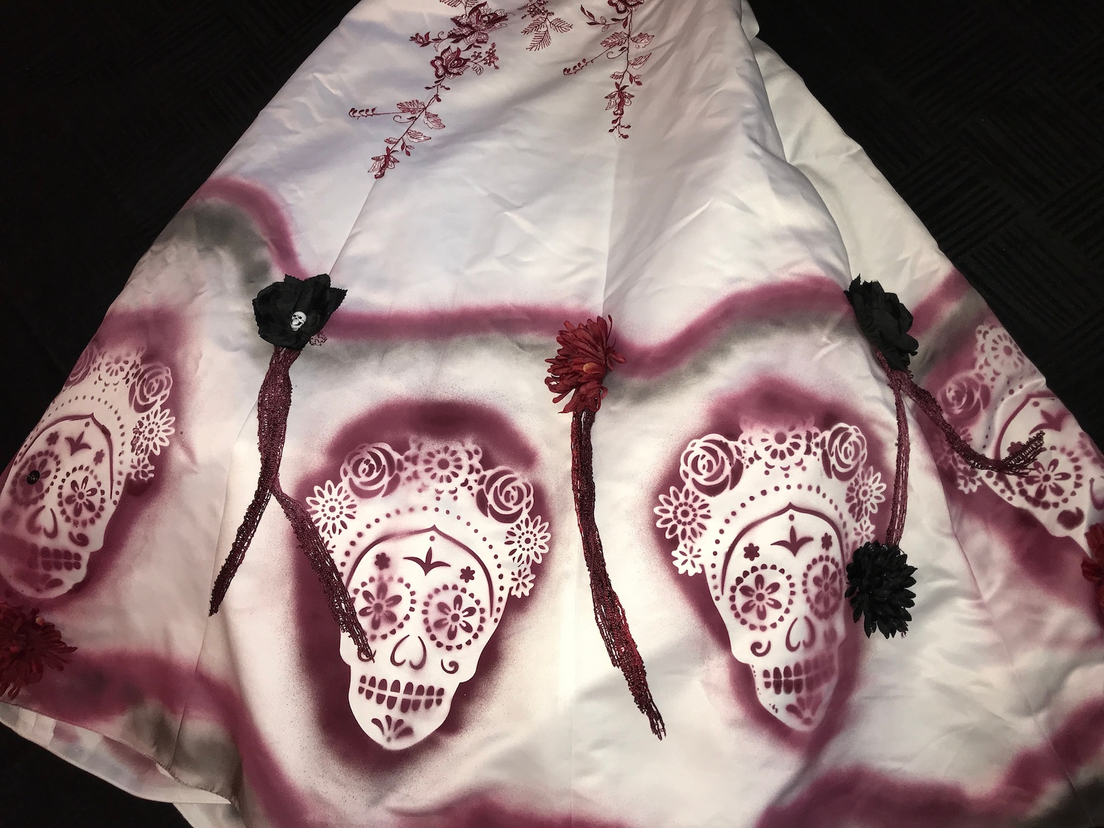 Day of the Dead Corpse Bride Costume Dress Womens Size 10 | Etsy