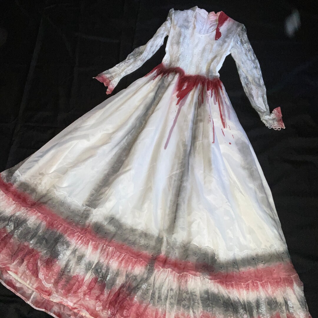 Day of the Dead Victorian Corpse Bride Costume Dress Womens Size 4 S ...