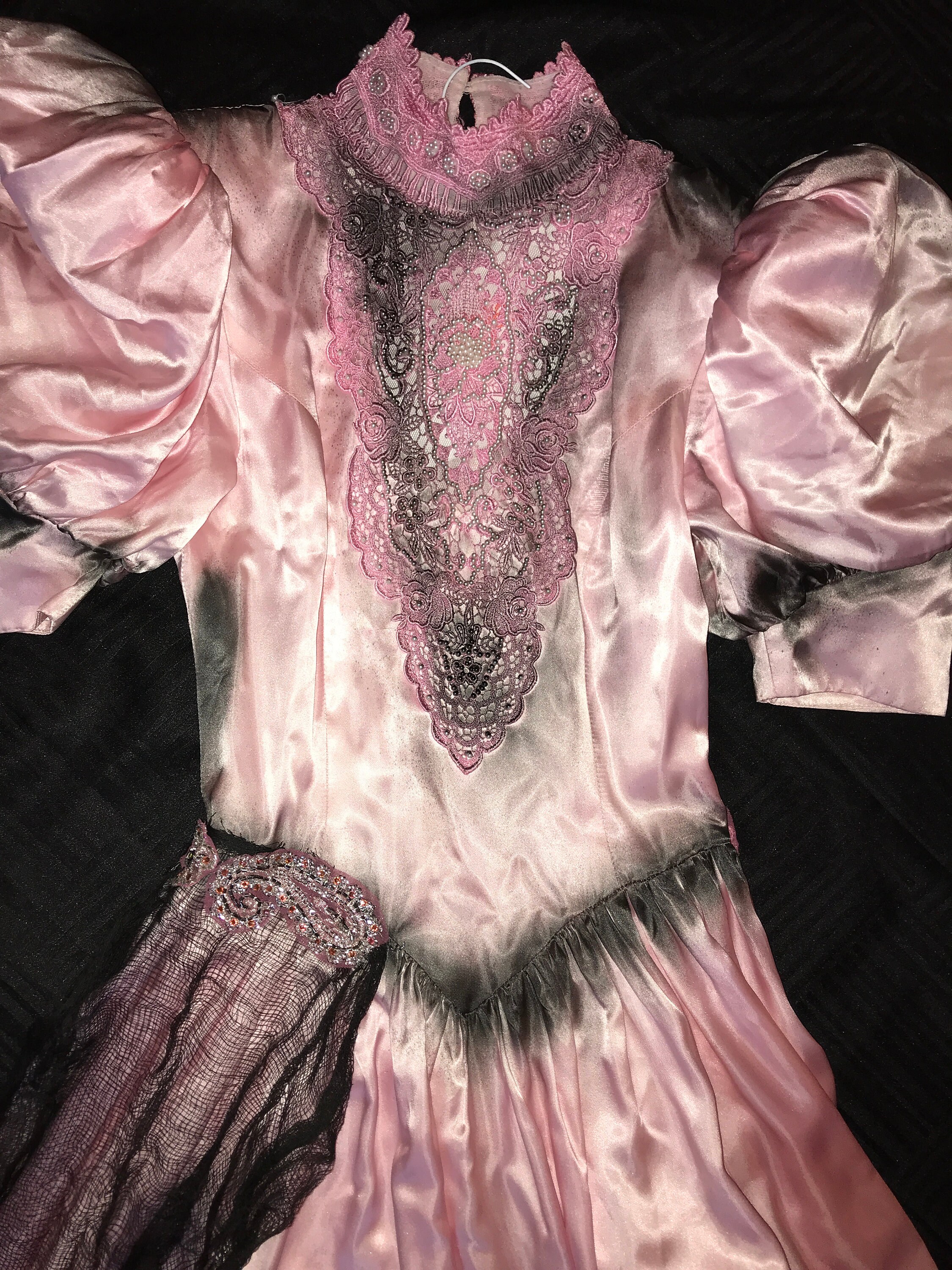 Halloween Day of the Dead Costume dress womens size 4 S pink | Etsy