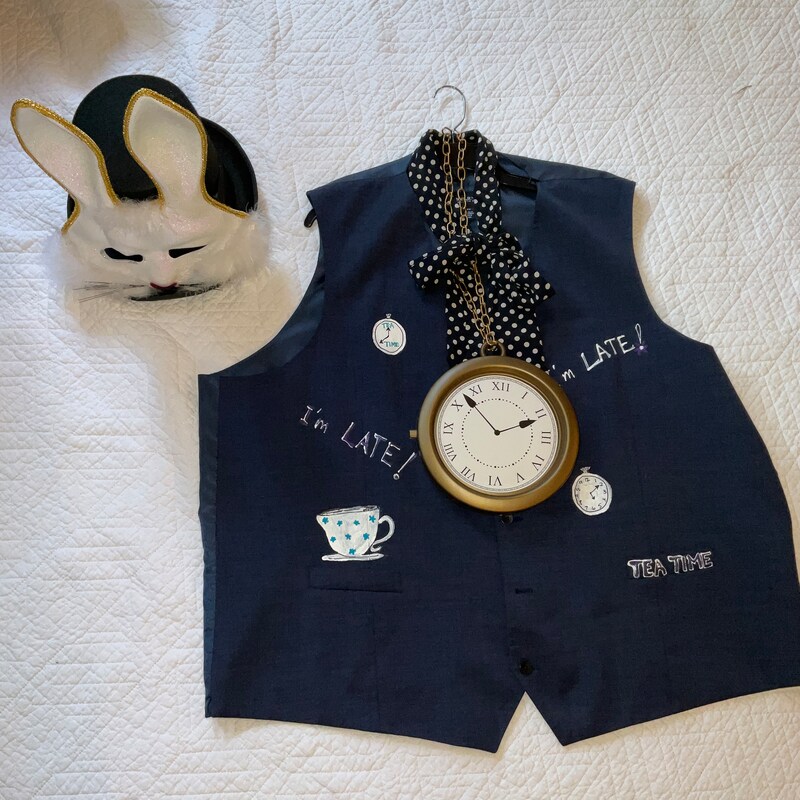 White Rabbit in Alice in Wonderland - Etsy