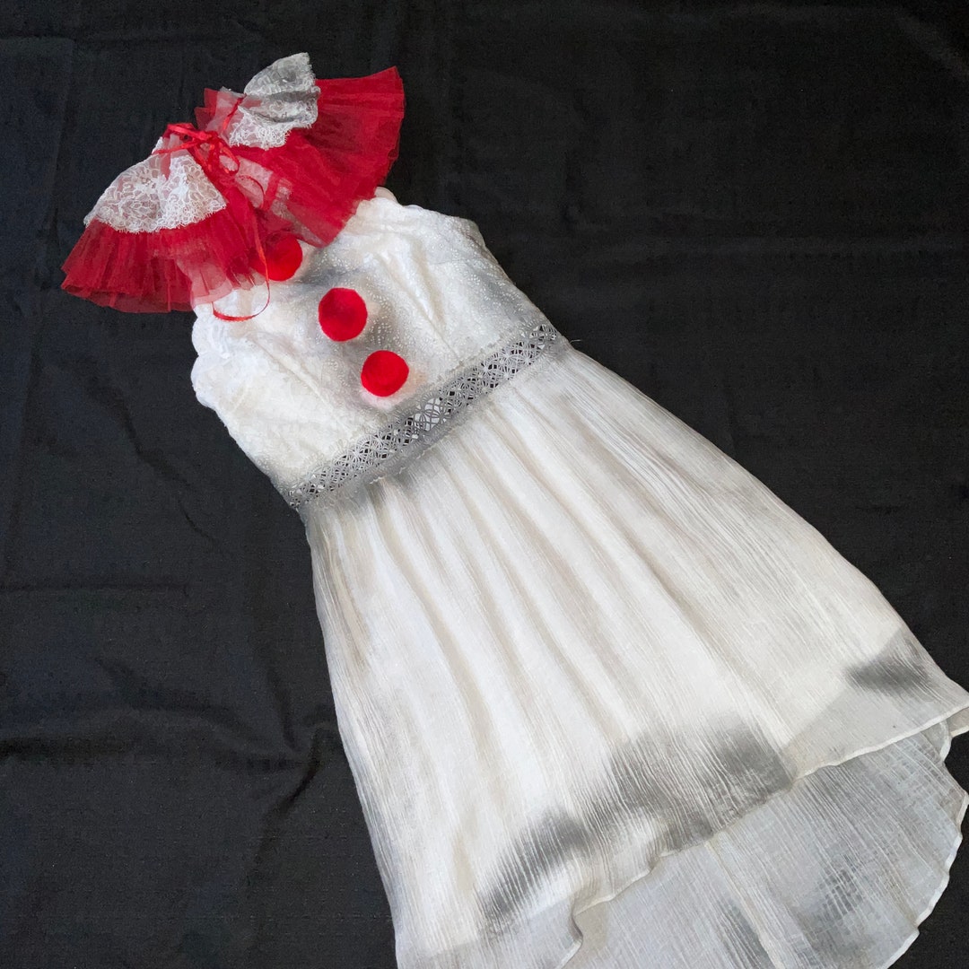 Pennywise IT CLOWN Carnival Dress Womans Size 8 9 Goth Gothic Freak ...