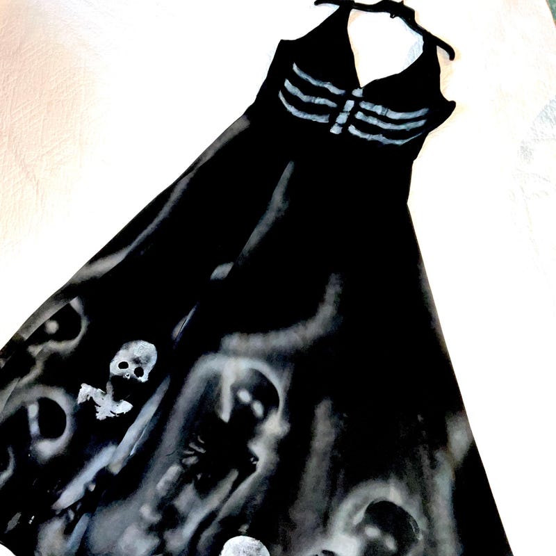 Day of the Dead Dress - Etsy