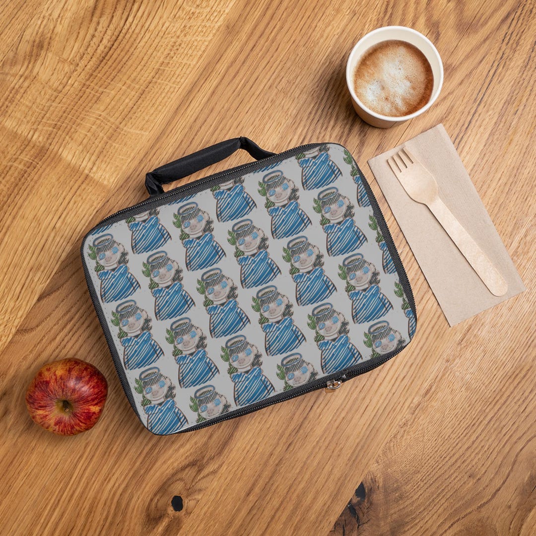 Personalized Lunch Bag: Insulated Polyester Zipper Bag - Etsy
