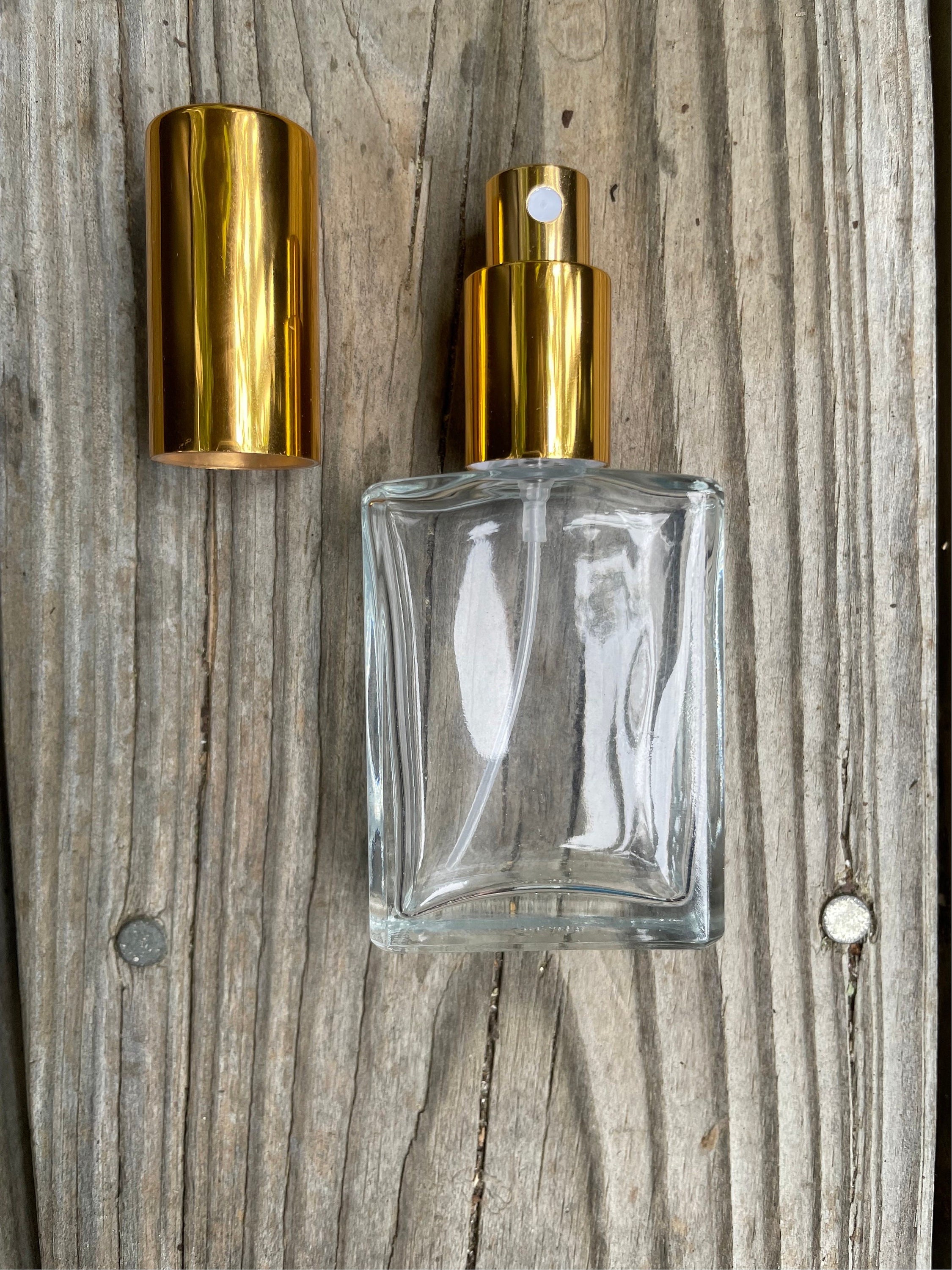 Empty Perfume Bottle, New Refillable Perfume Atomizer, Empty Glass Bottle Flat/rectangular ...