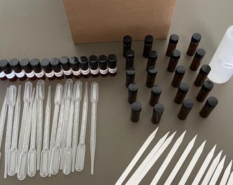 DIY Perfume Making Bar Kit for Make Your Own Perfume Station Bridal ...