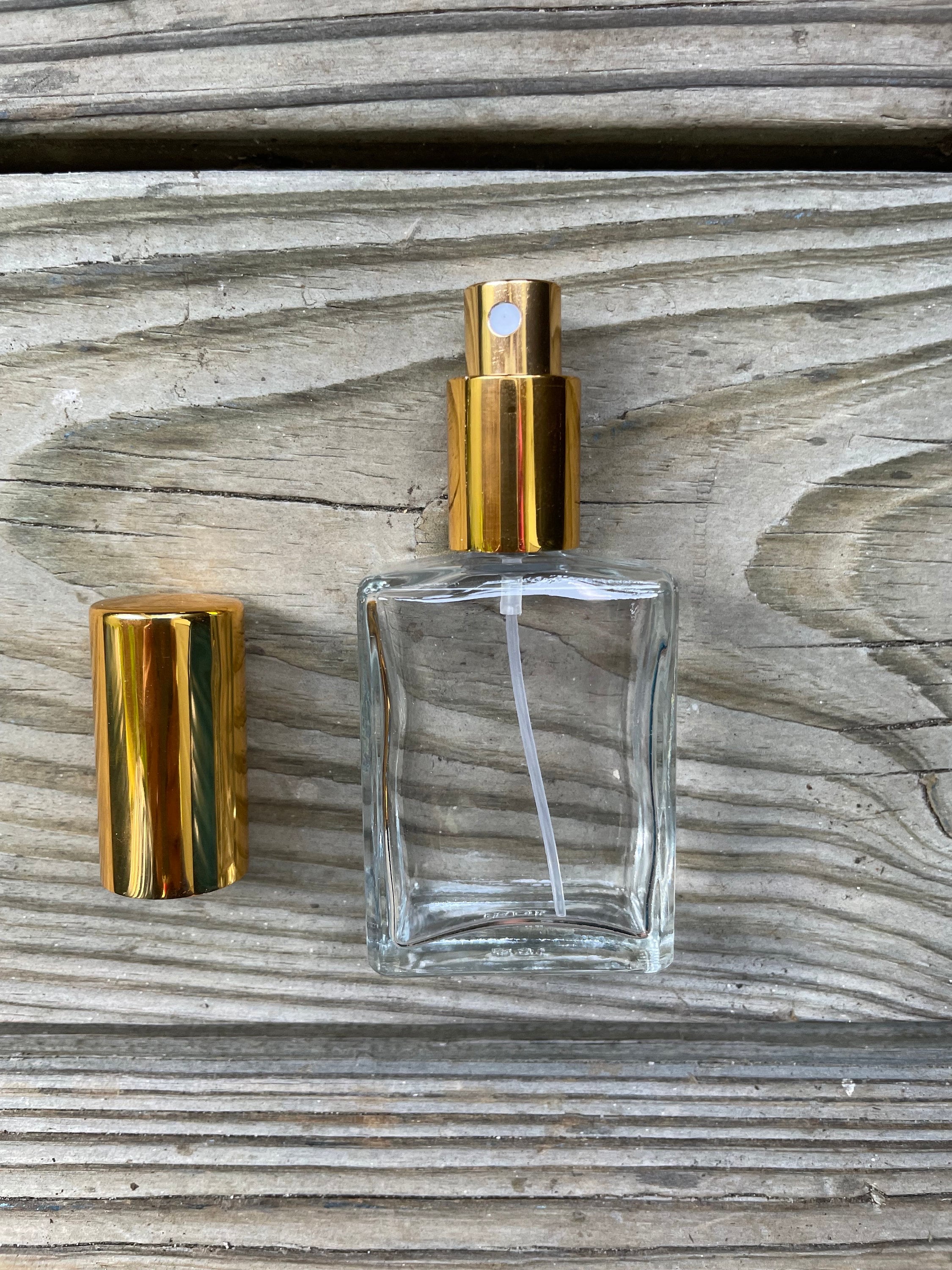 Empty Perfume Bottle, New Refillable Perfume Atomizer, Empty Glass Bottle Flat/rectangular ...