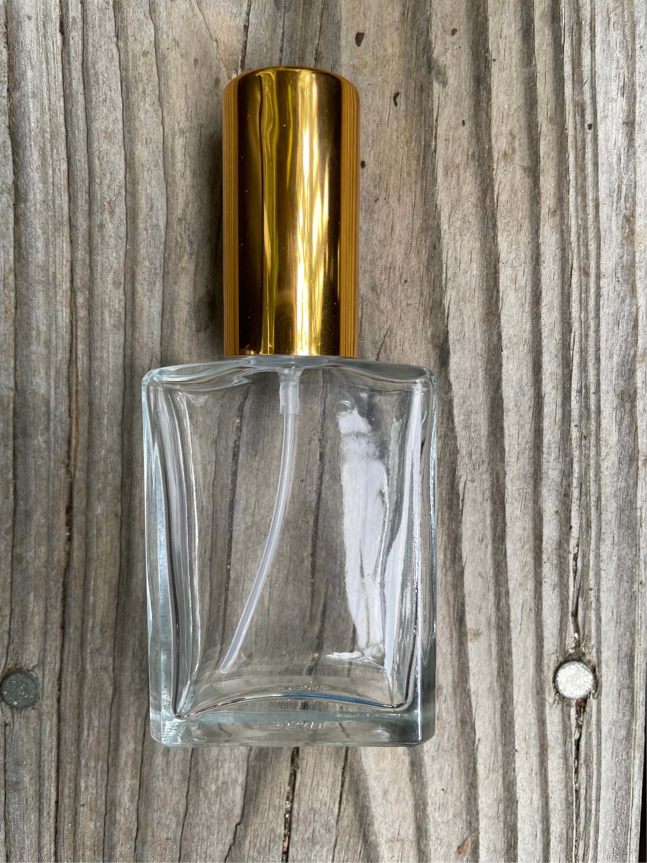 Empty Perfume Bottle, New Refillable Perfume Atomizer, Empty Glass Bottle Flat/rectangular ...