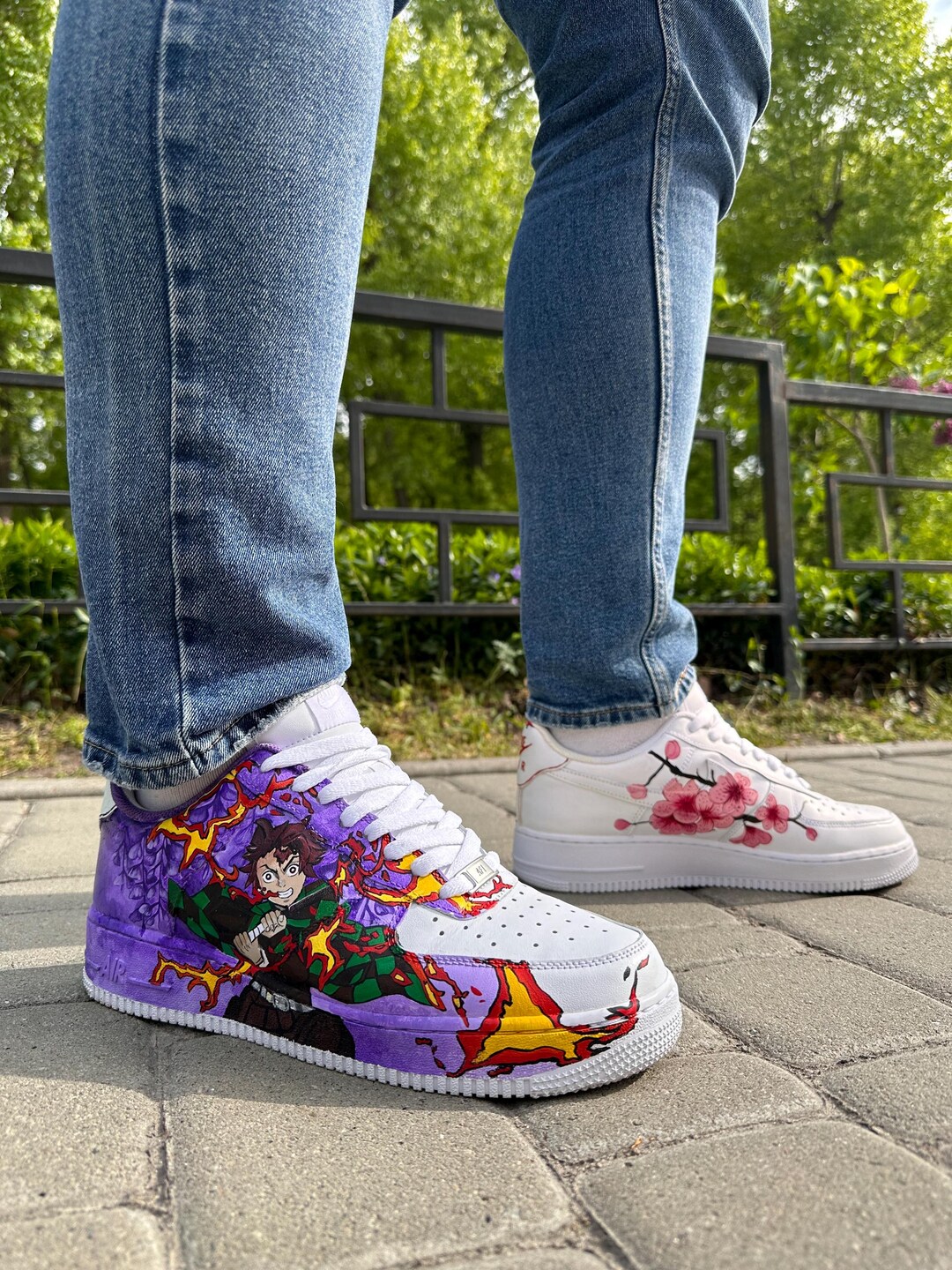 Custom Hand-painted Sneakers – Personalized Art, Unique Footwear Gift ...