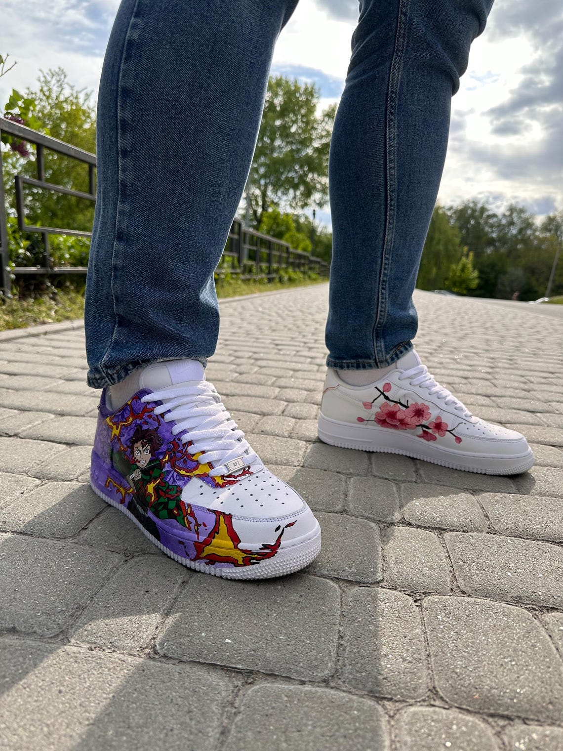 Custom Hand-painted Sneakers – Personalized Art, Unique Footwear Gift ...