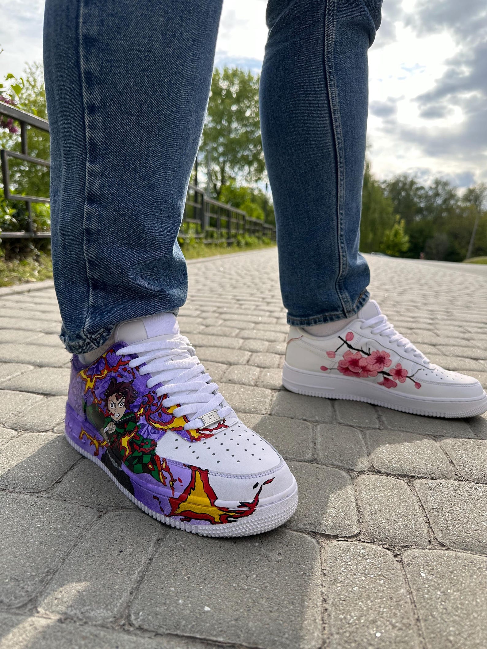 Custom Hand-painted Sneakers – Personalized Art, Unique Footwear Gift ...