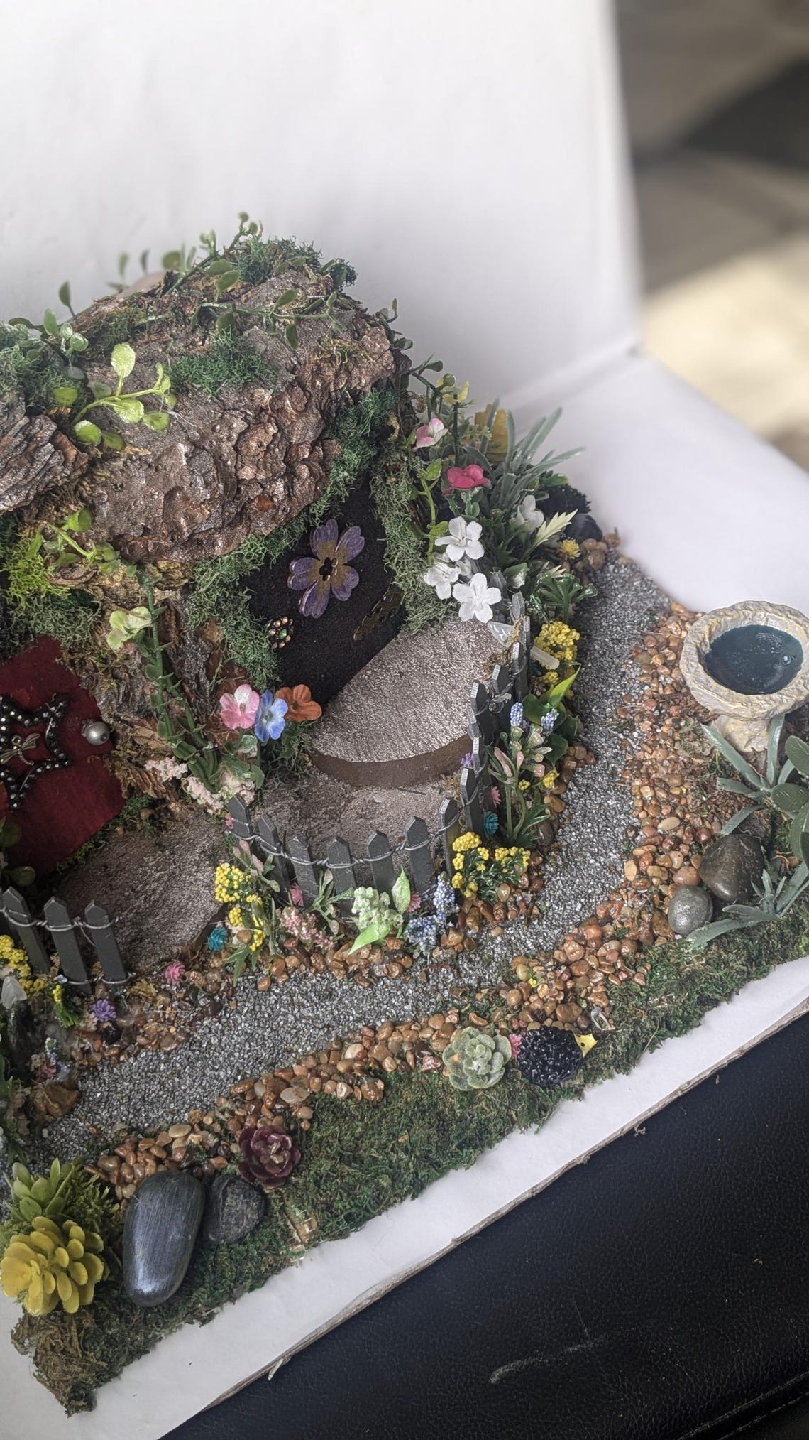 Starflower Sanctuary Fairy Home: Handmade Garden Decor - Etsy