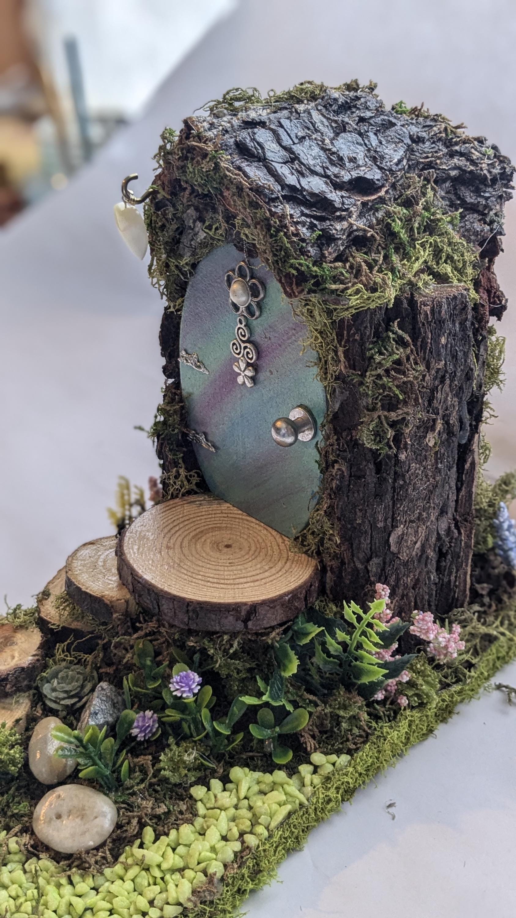 Bramble Bungalow Fairy Home, Handmade Fairy House, OOAK - Etsy