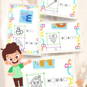 My First Alphabet Book - Etsy