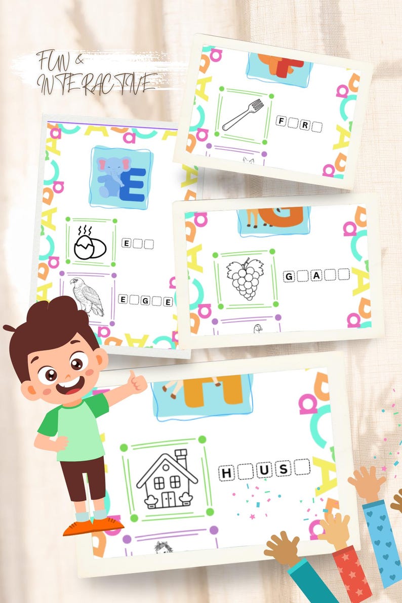 My First Alphabet Book - Etsy