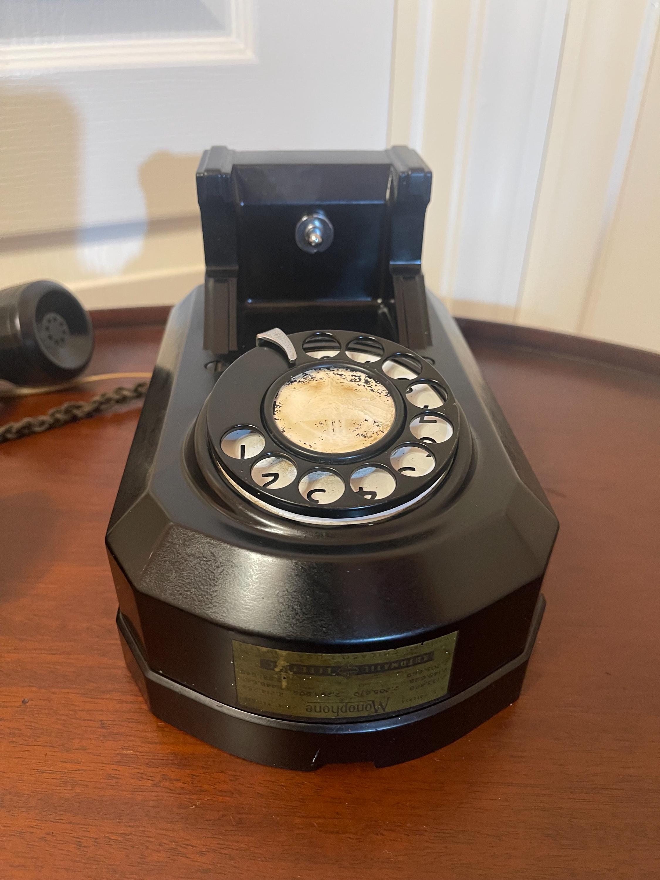 Monophone Wall Telephone Automatic Electic Co. - Etsy