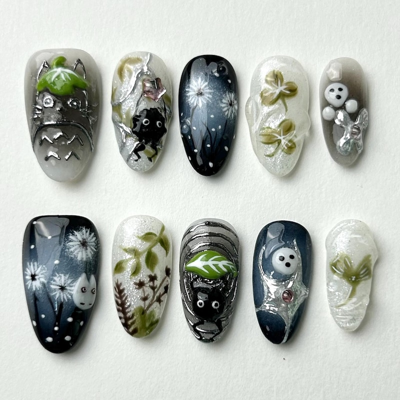 Nails Art Studio Ghibli - Etsy UK
