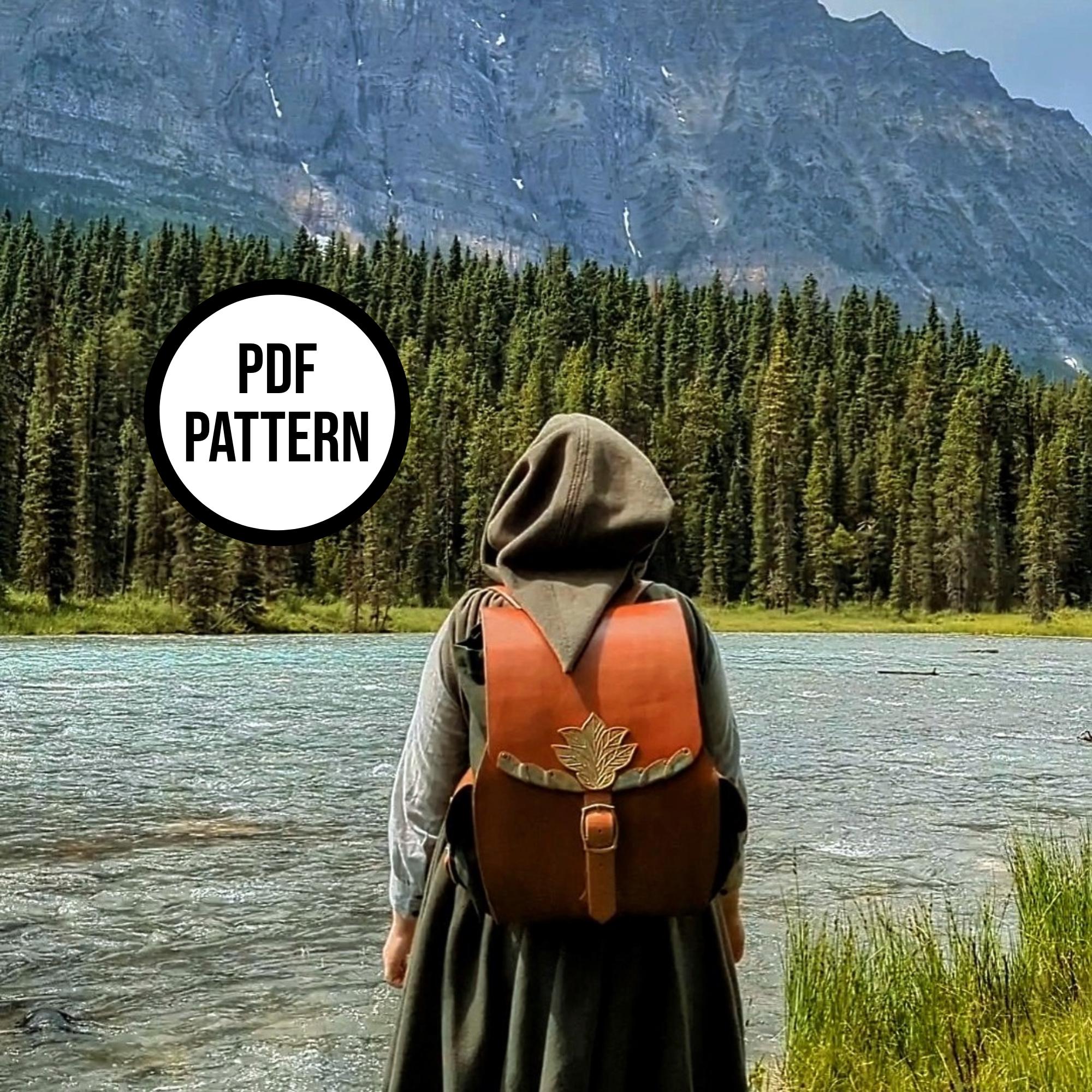 Hobbit Backpack PDF Pattern for Leatherwork - Etsy