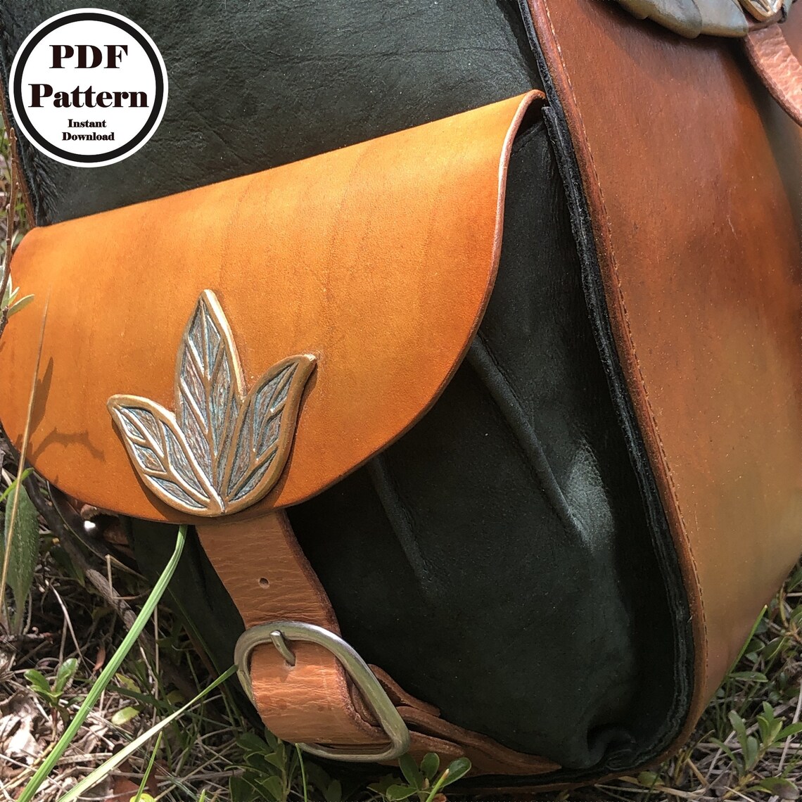 Hobbit Backpack PDF Pattern for Leatherwork - Etsy