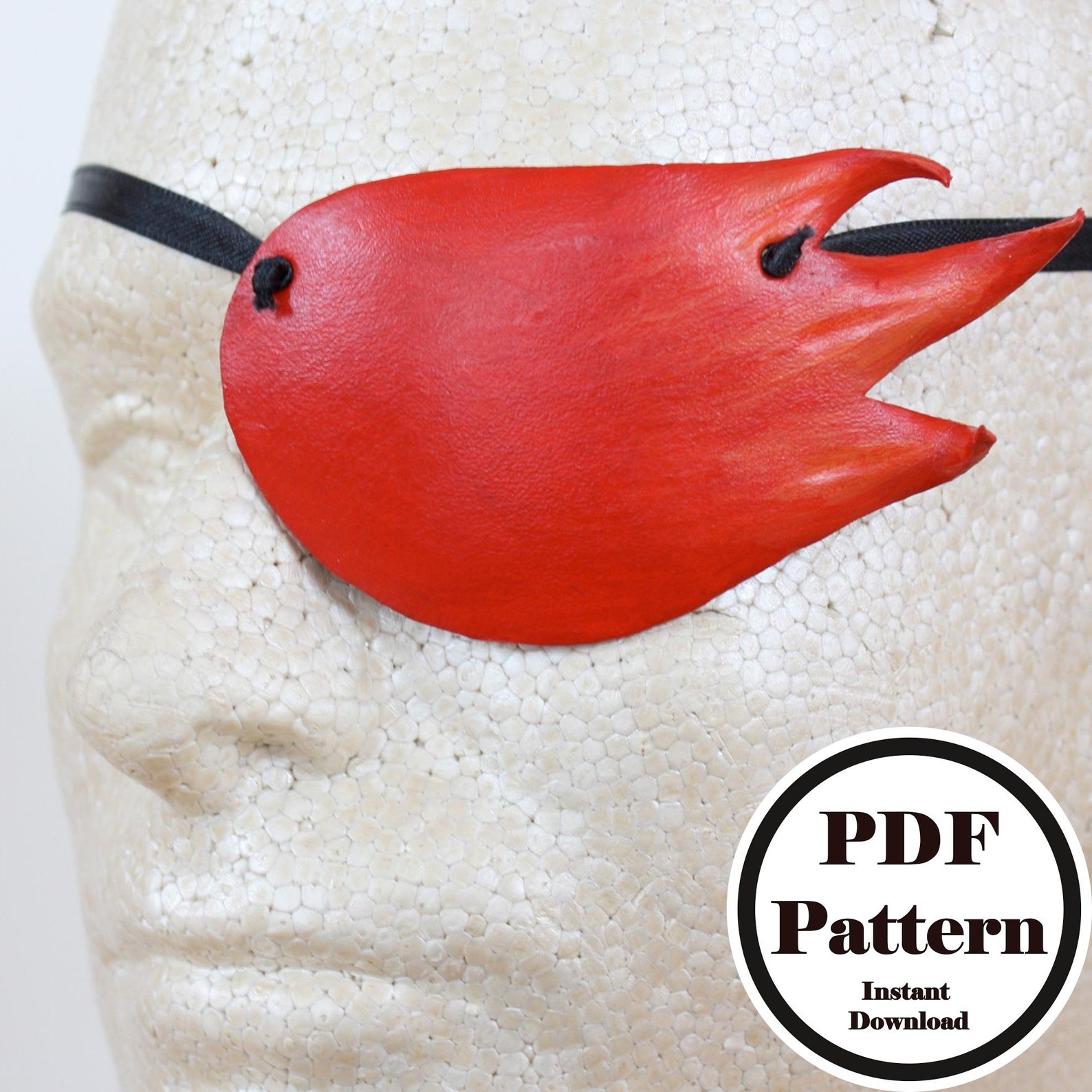 Eyepatch Pattern 5-pack PDF Pattern for Leather or Other - Etsy