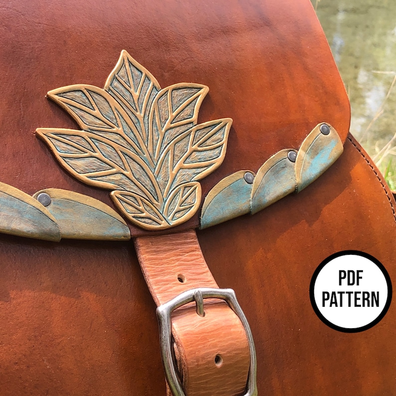 Hobbit Backpack PDF Pattern for Leatherwork - Etsy
