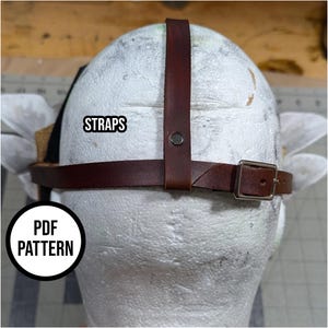 Ekko Mask Pattern From Arcane - PDF Pattern for Leather - Etsy