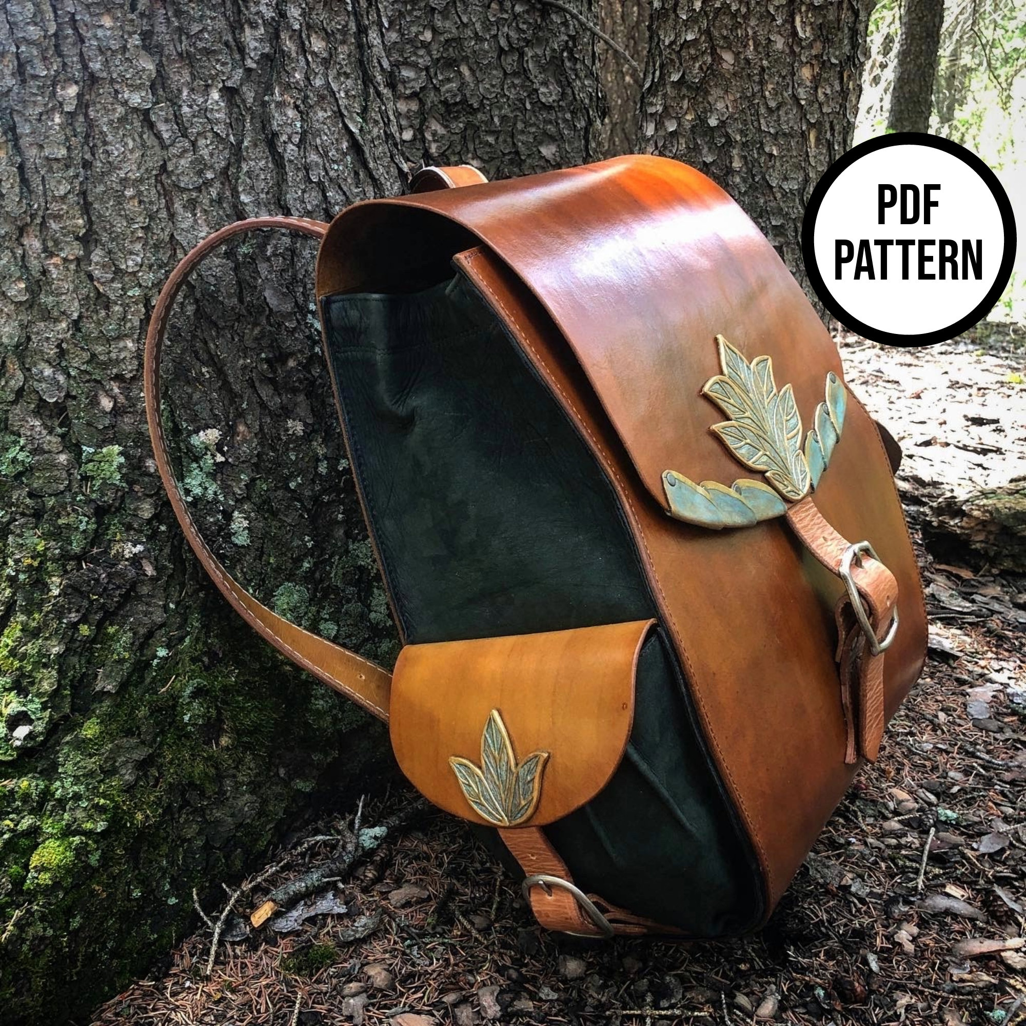 Hobbit Backpack PDF Pattern for Leatherwork - Etsy