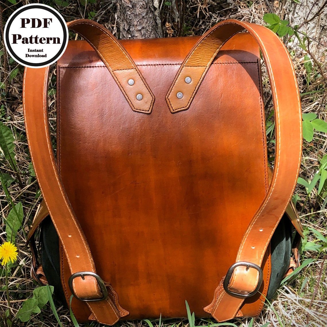 Hobbit Backpack PDF Pattern for Leatherwork - Etsy
