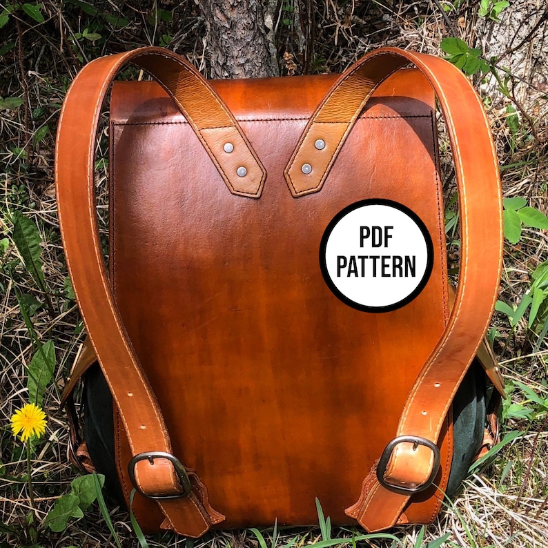 Hobbit Backpack PDF Pattern for Leatherwork - Etsy