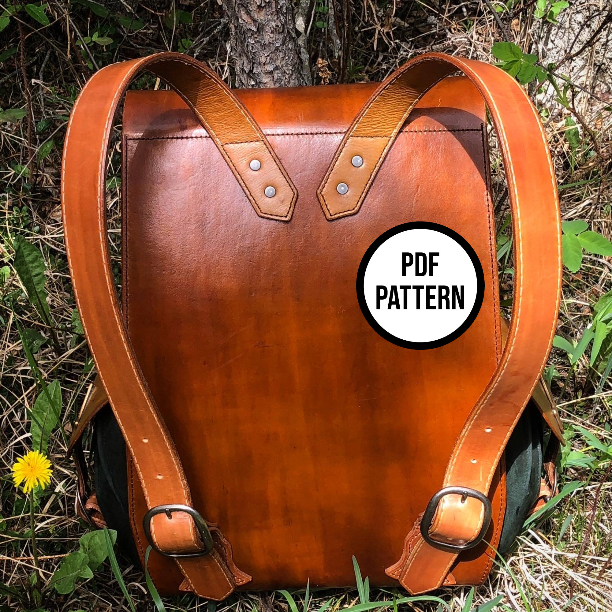 Hobbit Backpack PDF Pattern for Leatherwork - Etsy