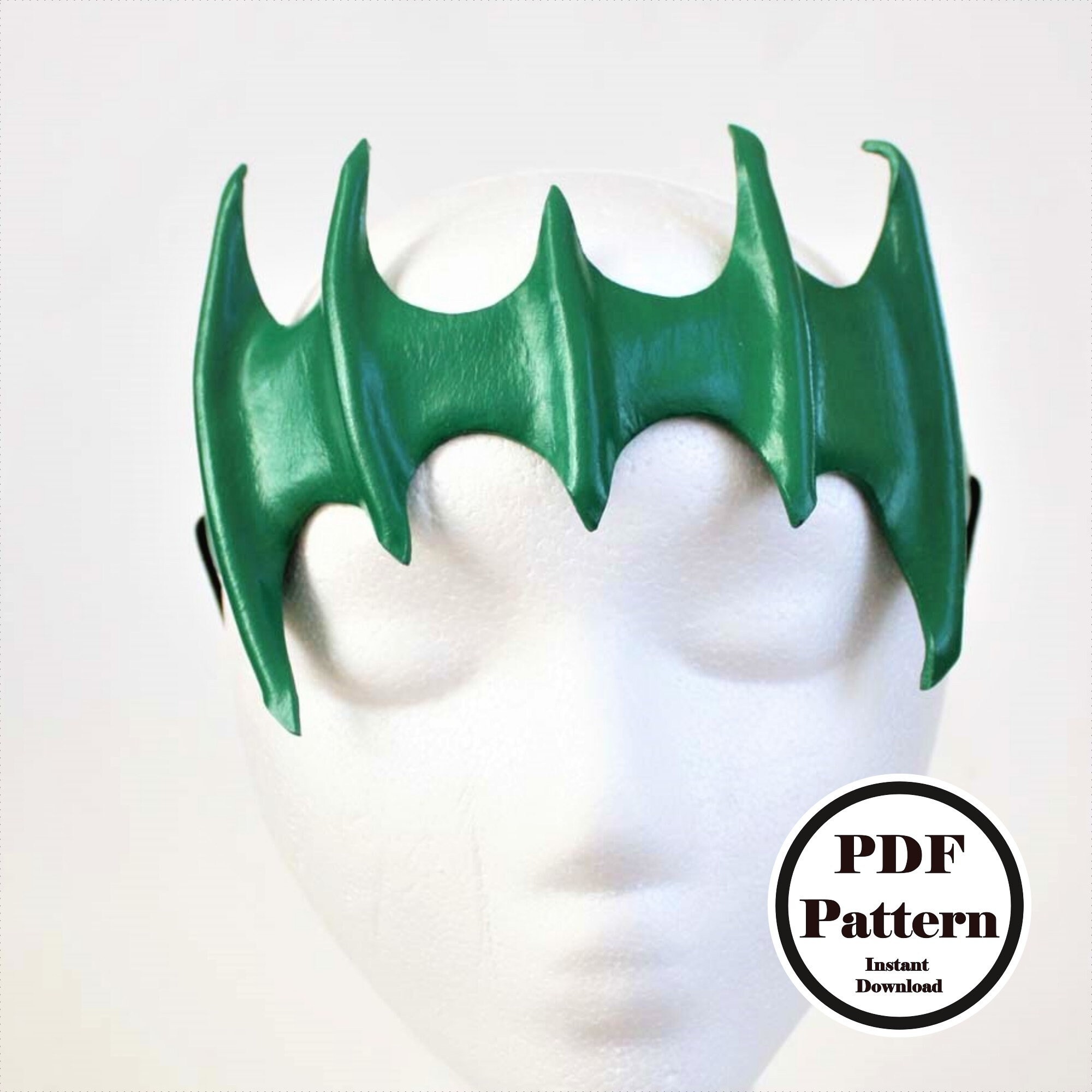 Leather Crown Headpiece PDF Pattern for Leather - Etsy