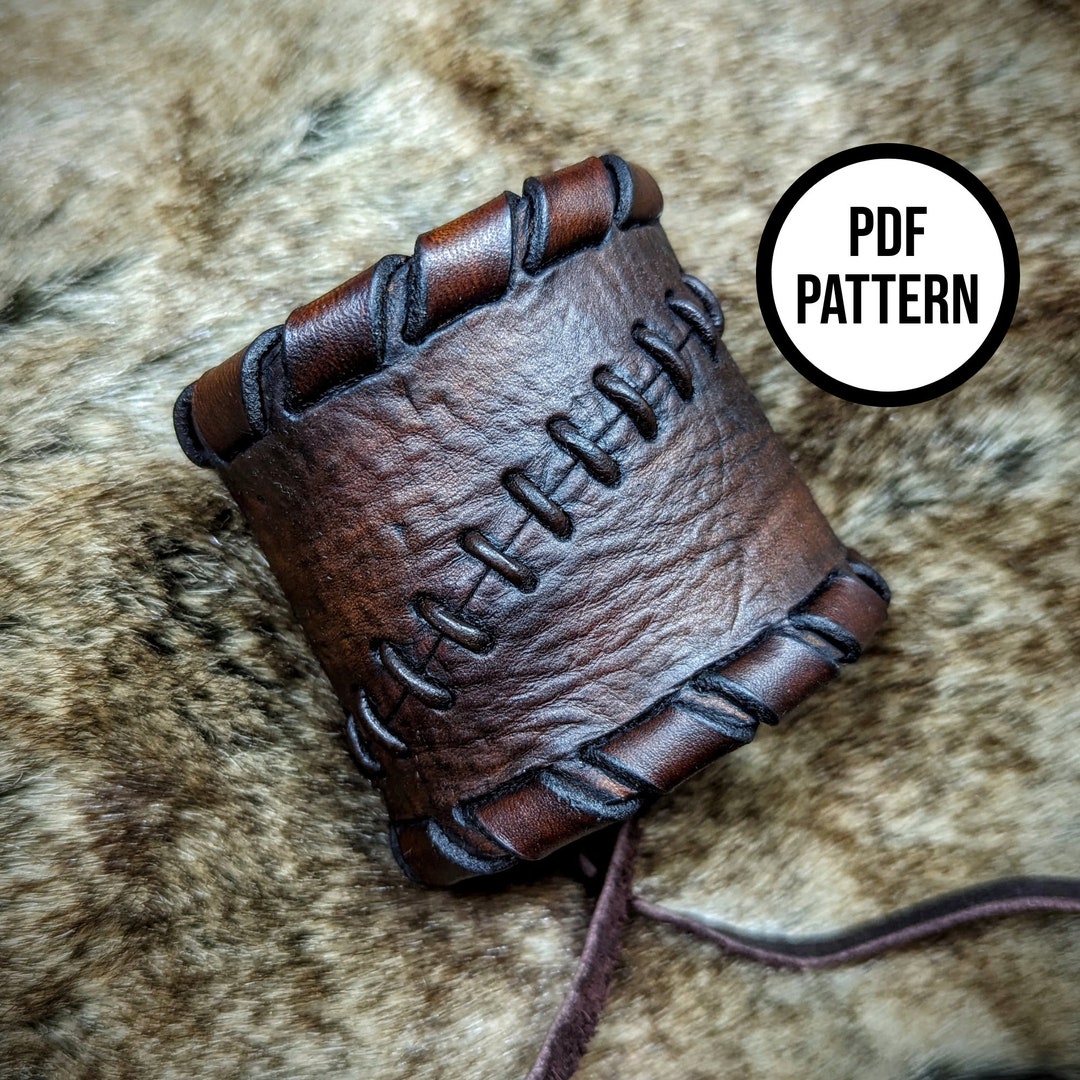 Floki Leather Cuff - Everyday Cosplay PDF Pattern for Leatherwork - Etsy