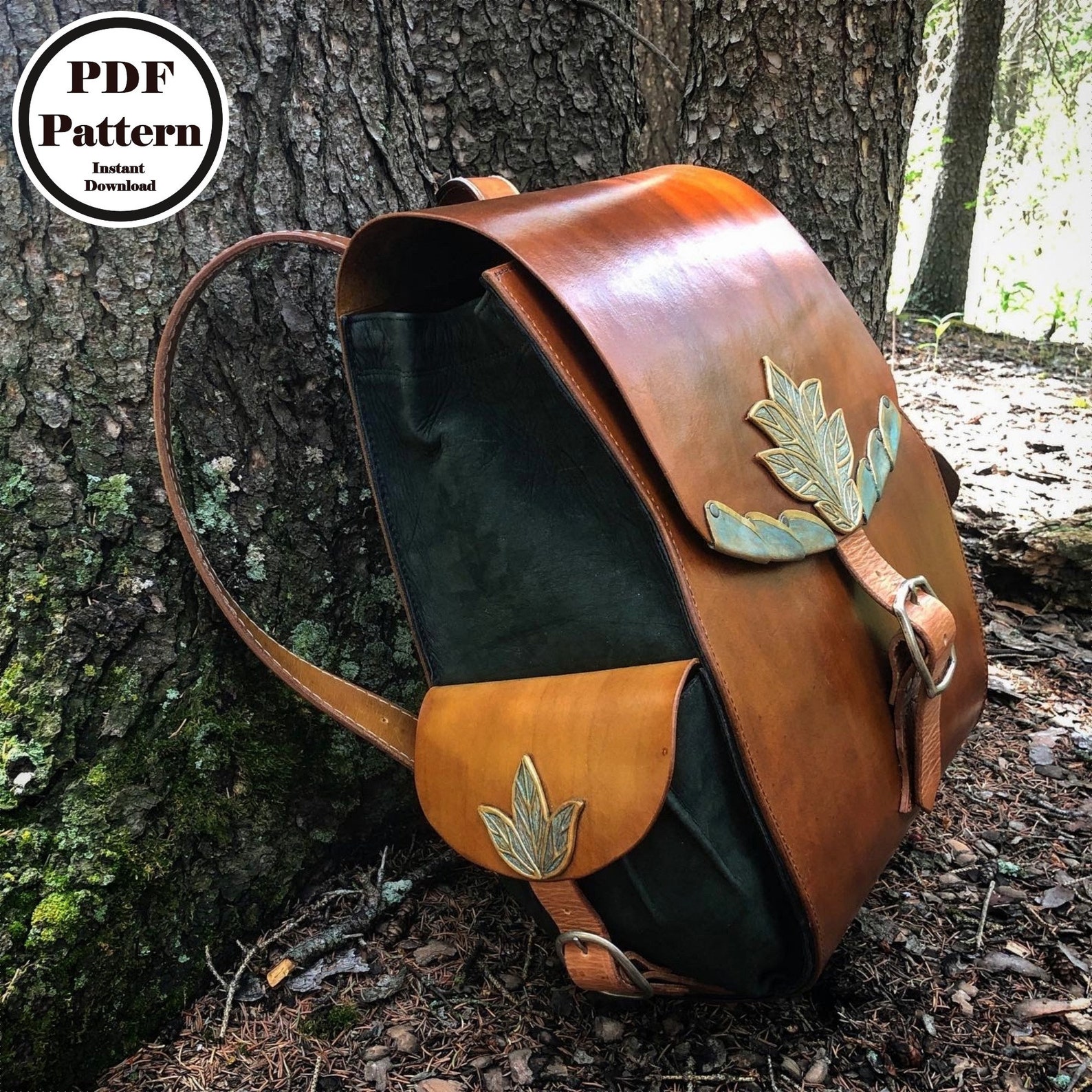Hobbit Backpack PDF Pattern for Leatherwork - Etsy