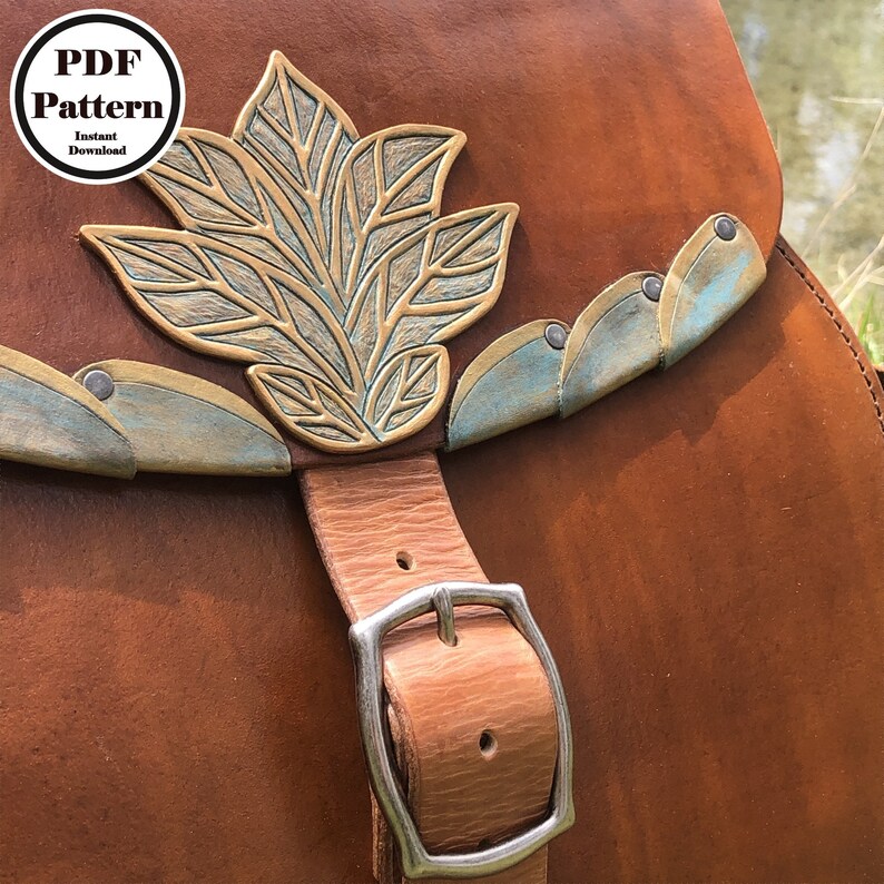 Hobbit Backpack PDF Pattern for Leatherwork - Etsy Australia