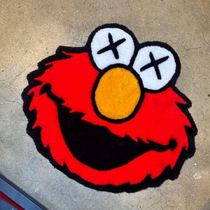 KAWS Elmo Head - Etsy