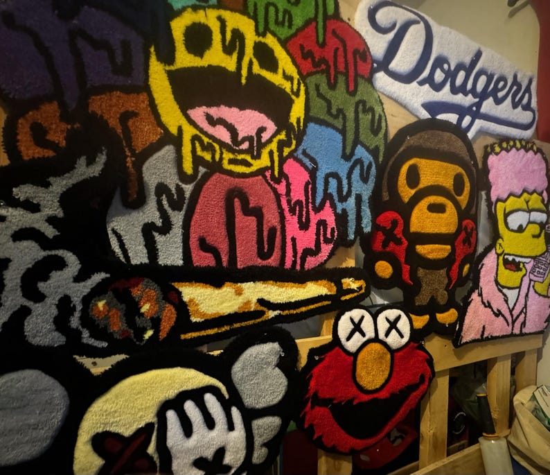 KAWS Elmo Head - Etsy