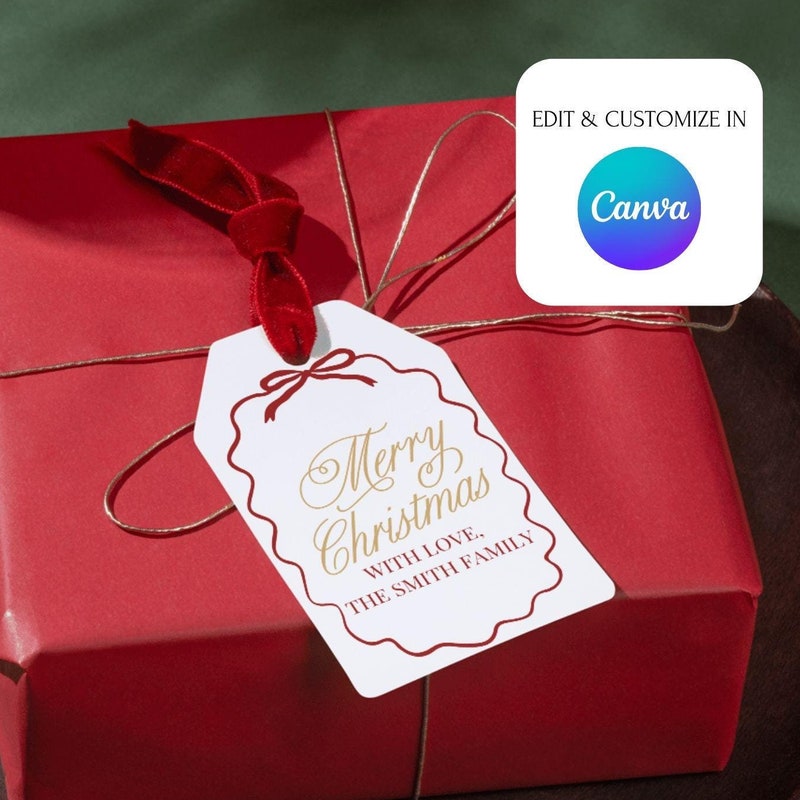 Red Gift Tags - 60+ Gift Ideas for 2025