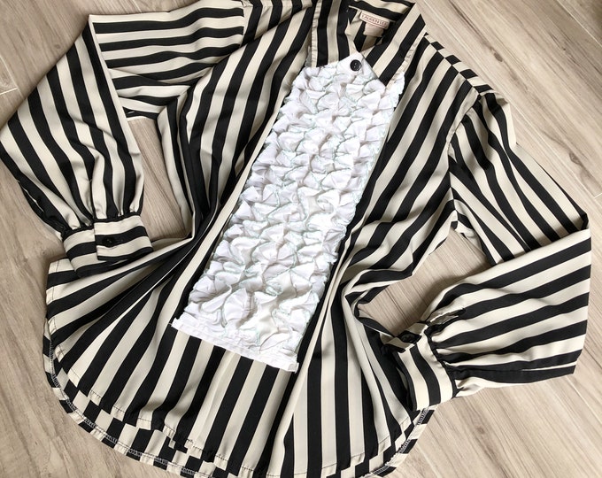 Vintage 60s/70s Mint Green Ruffled Tuxedo Attachment - Etsy