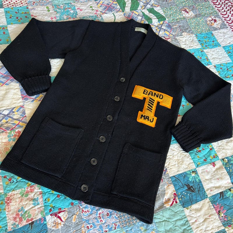 Vintage Chenille Letter S - Etsy