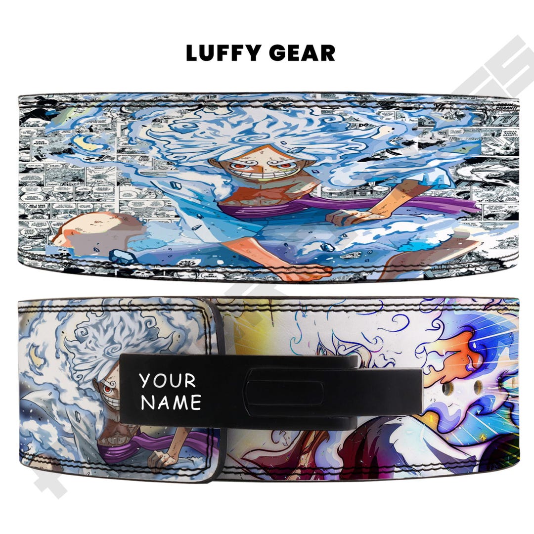 Luffy Gear Anime Powerlifting Lever Belt Anime Lever Belt Anime Gym ...