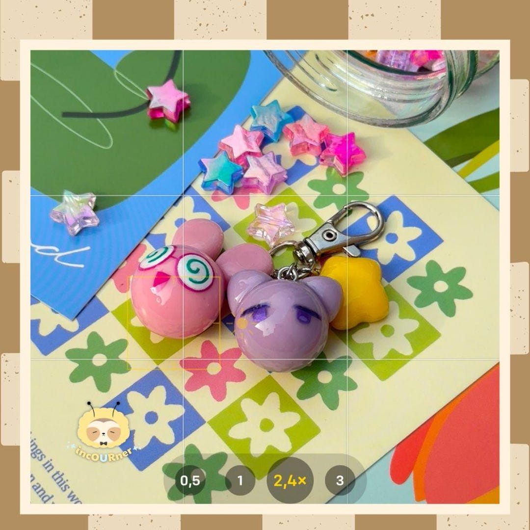 Keychain Mizi and Sua (alien Stage) - Etsy