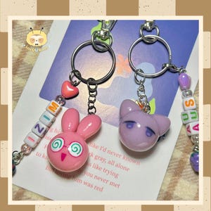 Keychain Mizi and Sua (alien Stage) - Etsy