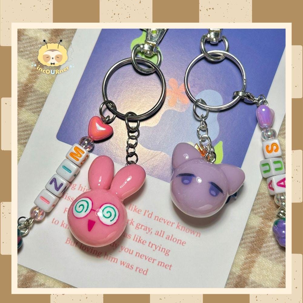 Keychain Mizi and Sua (alien Stage) - Etsy