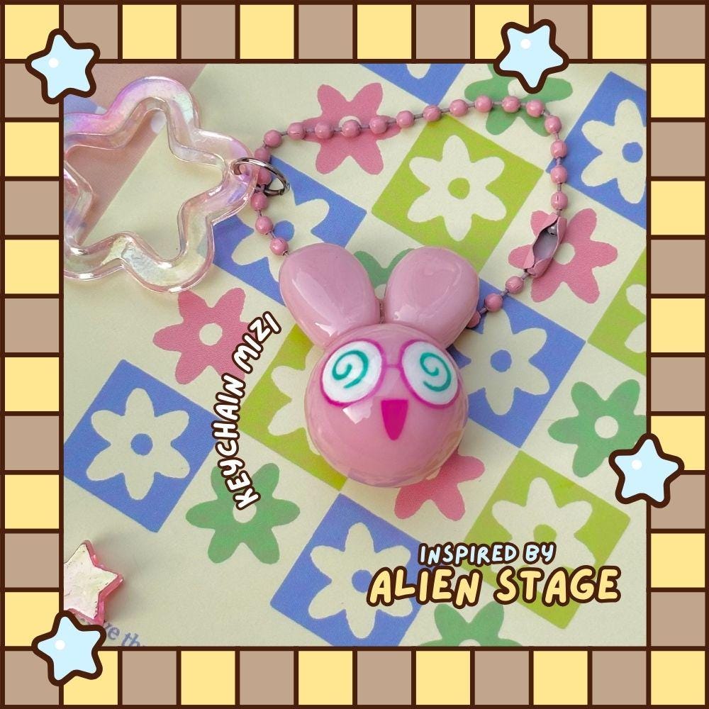 Keychain Mizi and Sua (alien Stage) - Etsy