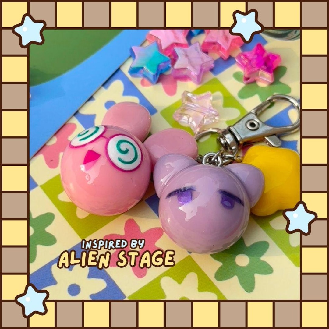 Keychain Mizi and Sua (alien Stage) - Etsy