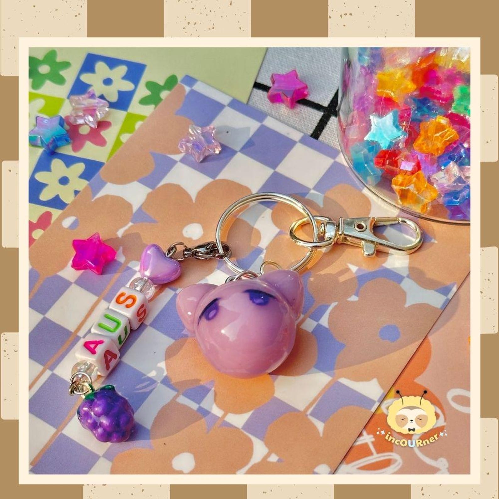 Keychain Mizi and Sua (alien Stage) - Etsy