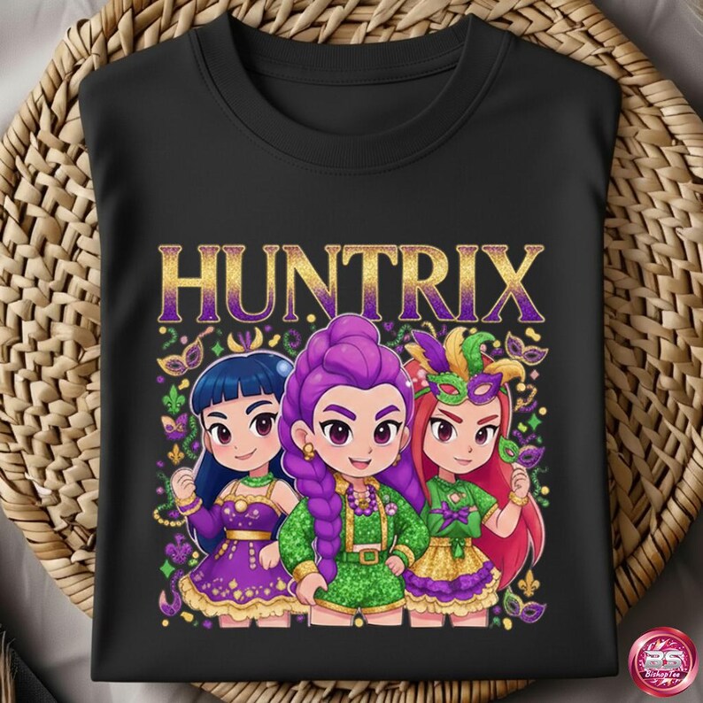 Mardi Gras Kpop Huntrix PNG, Huntrix Girls Mardi Gras Png, Anime Girl ...