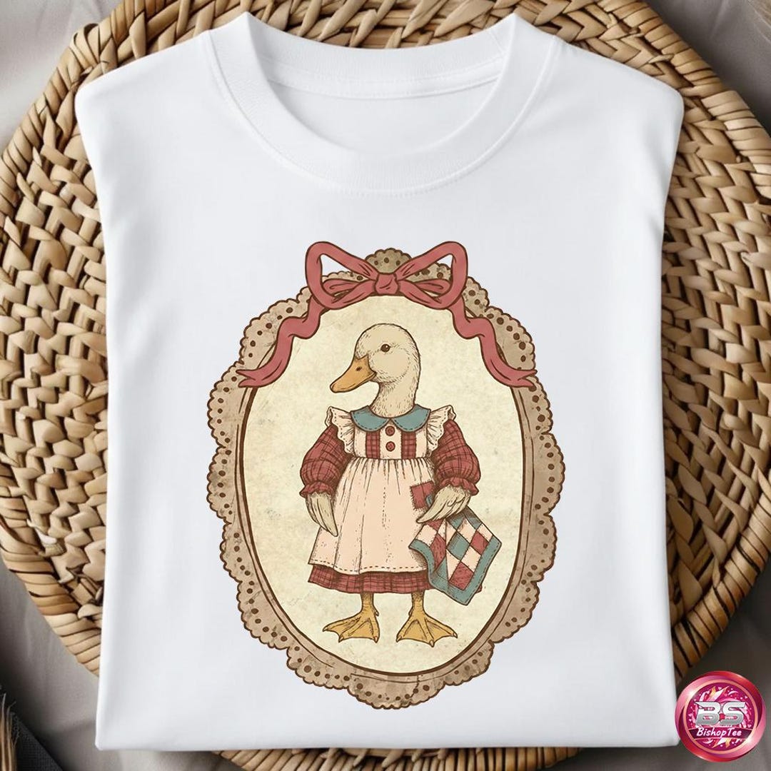 Vintage Thrifted Goose Png, Grandma Goose Png, Funny Silly Thrifting ...
