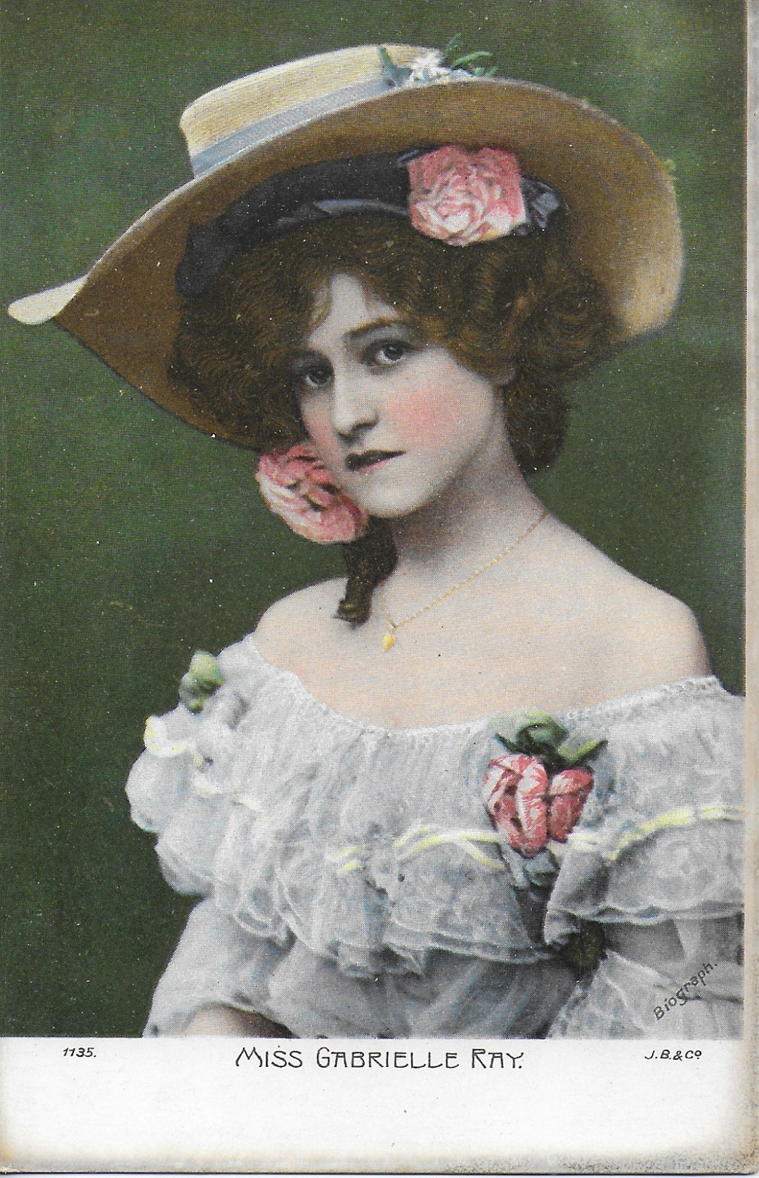 RPPC British Actress Miss Gabrielle Ray, Theatre Star, Famed Beauty ...