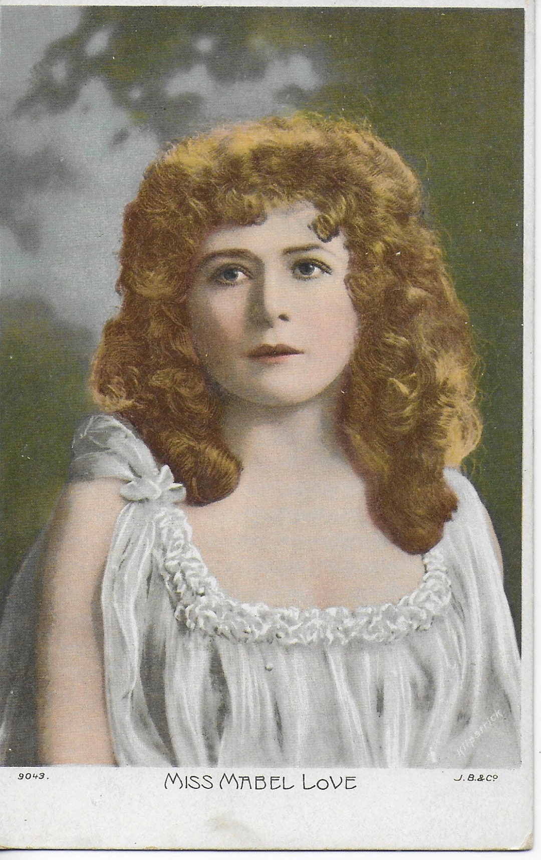 RPPC British Actress Miss Mabel Love Theatre Star, Famed Beauty ...